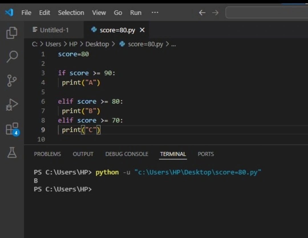 Akash Raj on LinkedIn: #python #coding #conditionallogic Akash Raj on LinkedIn: #python #coding #conditionallogic