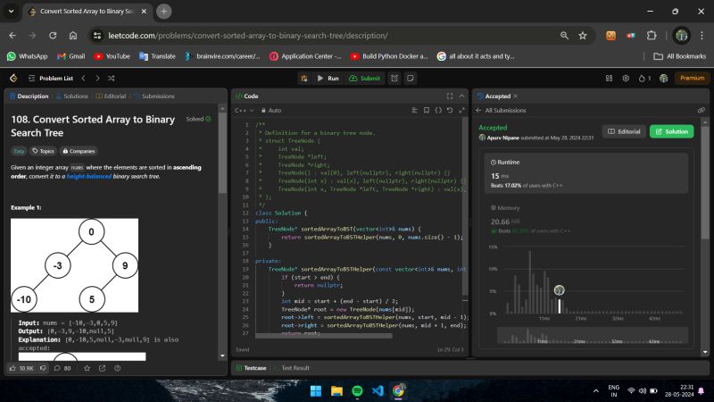 Apurv Nipane on LinkedIn: #100daysofcoding #100daysofcoding #leetcode # ... Apurv Nipane on LinkedIn: #100daysofcoding #100daysofcoding #leetcode # ...