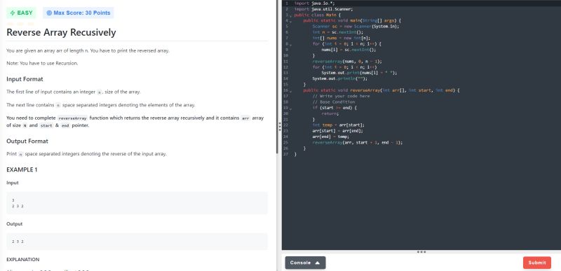 Shashwata Das on LinkedIn: #100daysofcodechallenge #stack #recursion # ... Shashwata Das on LinkedIn: #100daysofcodechallenge #stack #recursion # ...