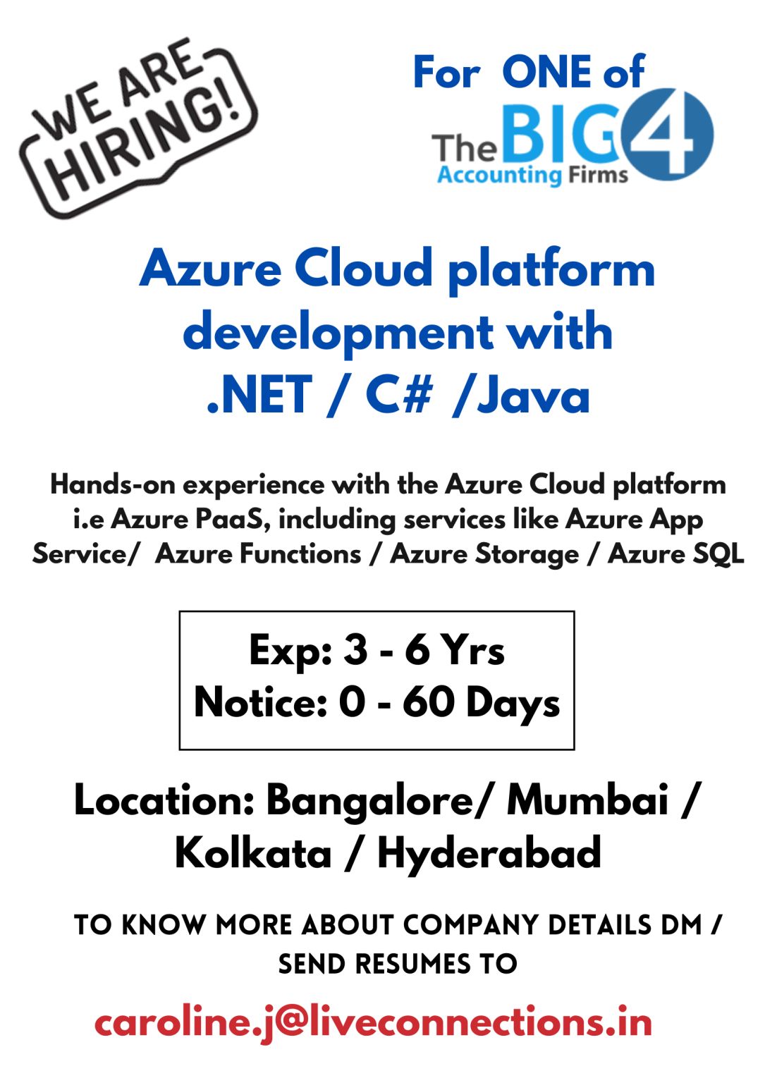 Jeni P on LinkedIn: #azure #dotnet #java #csharp #dotnetdeveloper # ... Jeni P on LinkedIn: #azure #dotnet #java #csharp #dotnetdeveloper # ...