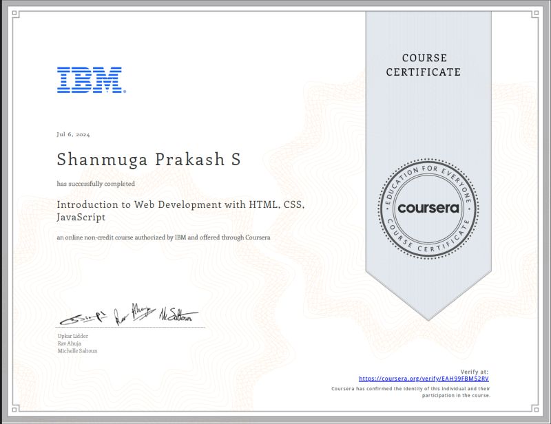 SHANMUGA PRAKASH S on LinkedIn: #webdevelopment #html #css #javascript ... SHANMUGA PRAKASH S on LinkedIn: #webdevelopment #html #css #javascript ...