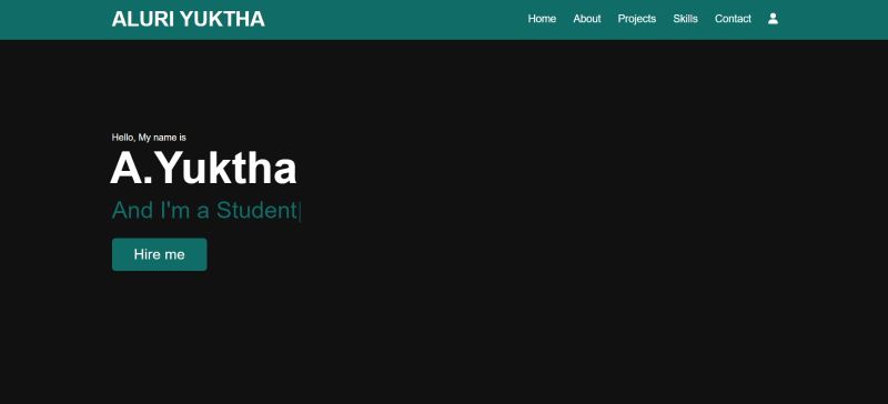 Aluri Yuktha on LinkedIn: #webdevelopment #portfolio # ... Aluri Yuktha on LinkedIn: #webdevelopment #portfolio # ...