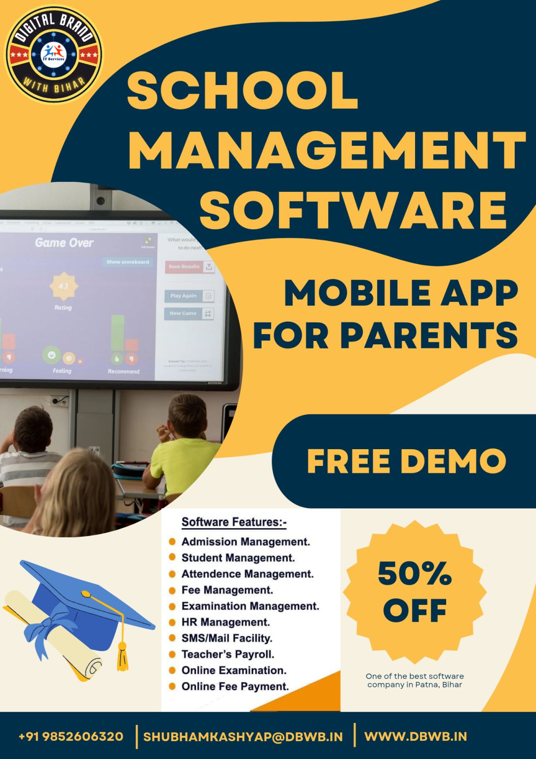 Shubham Raj on LinkedIn: Wonderful School software and Mobile App. Shubham Raj on LinkedIn: Wonderful School software and Mobile App.