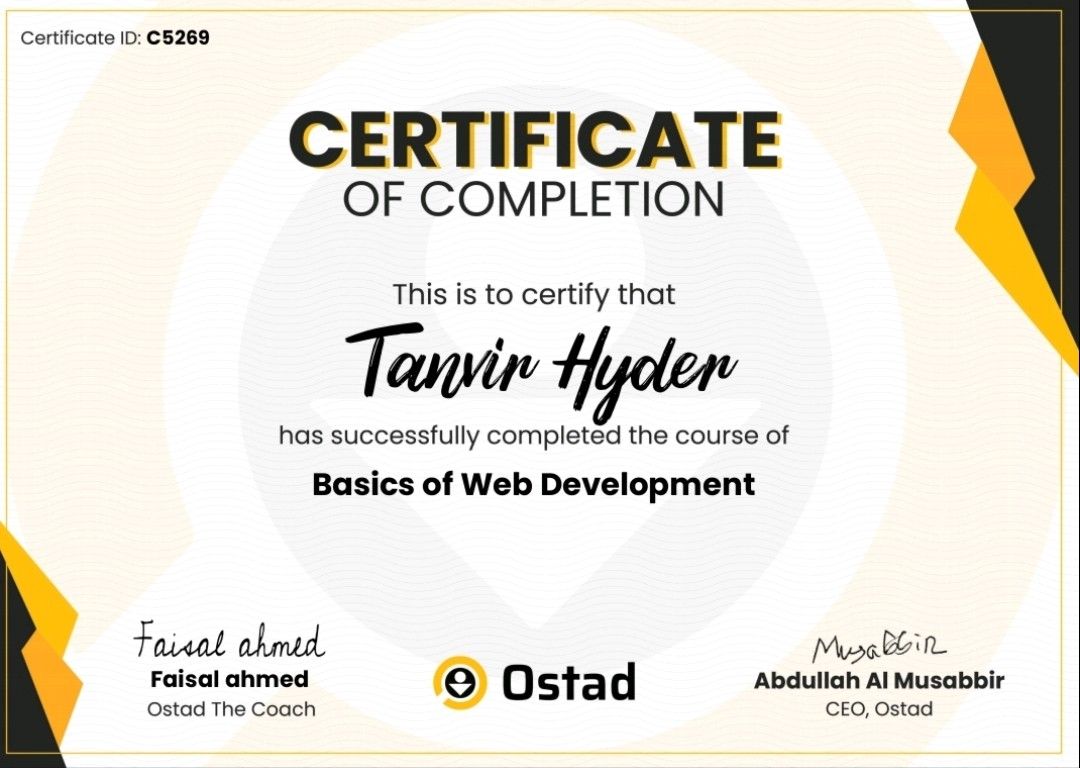Tanvir Hyder on LinkedIn: #webdevelopment Tanvir Hyder on LinkedIn: #webdevelopment