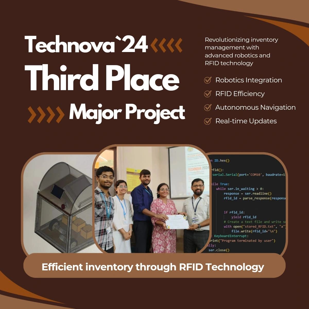 Dhanush B on LinkedIn: #technova24 #achievement #teamwork Dhanush B on LinkedIn: #technova24 #achievement #teamwork