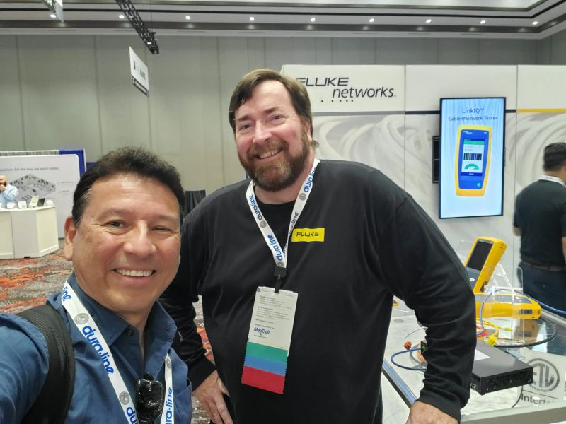 David BenAvides on LinkedIn: With Jim Davis Fluke Networks Engineer ... David BenAvides on LinkedIn: With Jim Davis Fluke Networks Engineer ...