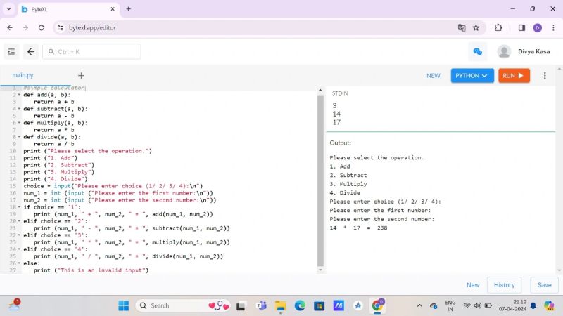 Divya Kasa on LinkedIn: #python #codingchallenge #programming # ... Divya Kasa on LinkedIn: #python #codingchallenge #programming # ...