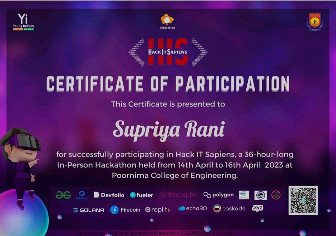 Supriya Rani on LinkedIn: #python #web3 #opportunity #experience # ... Supriya Rani on LinkedIn: #python #web3 #opportunity #experience # ...
