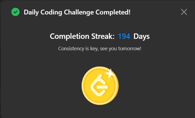 Vaibhav Bhatt on LinkedIn: #day162 #leetcode #algorithms #coding # ... Vaibhav Bhatt on LinkedIn: #day162 #leetcode #algorithms #coding # ...