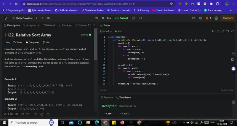Akshat Srivastava on LinkedIn: #365daysofcode #leetcode Akshat Srivastava on LinkedIn: #365daysofcode #leetcode