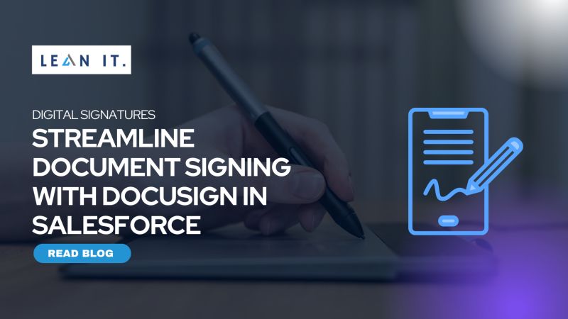 Lean IT Inc. on LinkedIn: Streamline Document Signing with DocuSign in ... Lean IT Inc. on LinkedIn: Streamline Document Signing with DocuSign in ...
