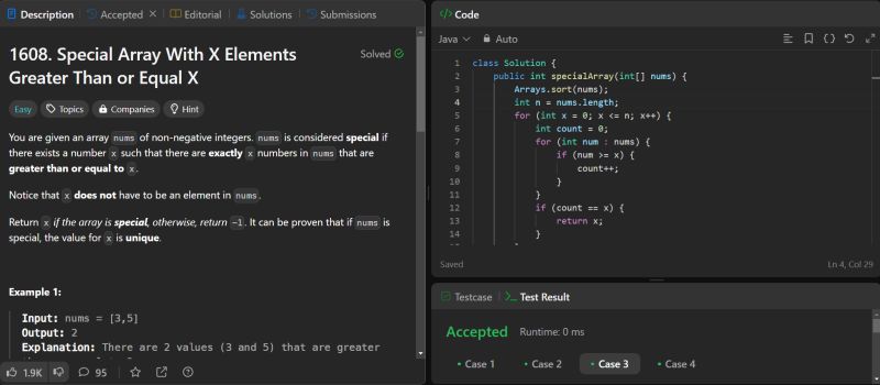 Rahul Kumar Pandit on LinkedIn: #maychallenge #27days #java #leetcode # ... Rahul Kumar Pandit on LinkedIn: #maychallenge #27days #java #leetcode # ...