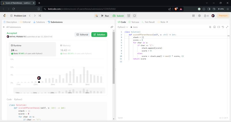 MITHIL PRANAV R S on LinkedIn: #100daysofcode #codingskills #leetcode # ... MITHIL PRANAV R S on LinkedIn: #100daysofcode #codingskills #leetcode # ...