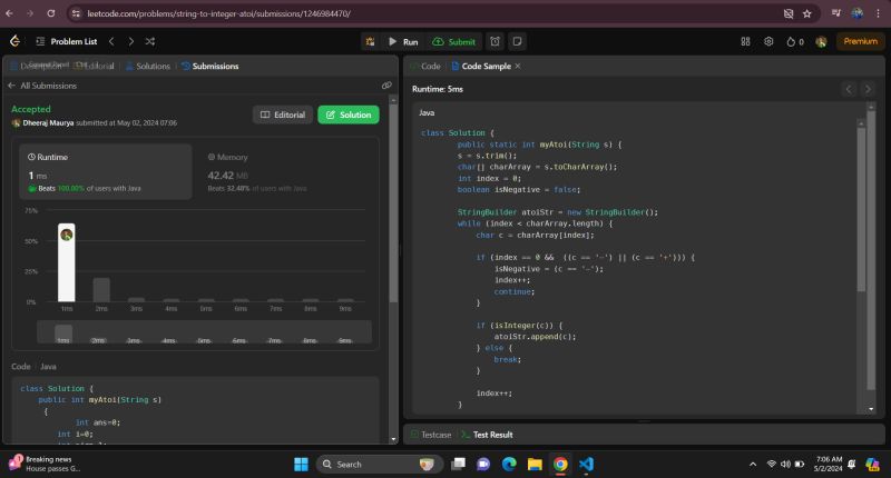 Dheeraj Maurya on LinkedIn: Daily problem solving in Leetcode Dheeraj Maurya on LinkedIn: Daily problem solving in Leetcode