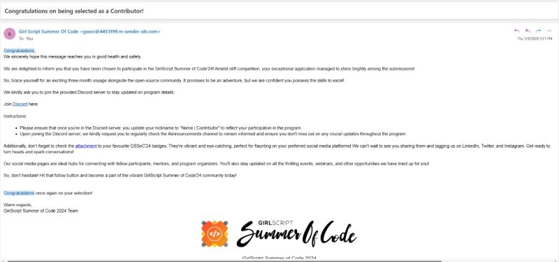 Sakshi singh on LinkedIn: #gssoc #opensource #girlscriptsummerofcode # ... Sakshi singh on LinkedIn: #gssoc #opensource #girlscriptsummerofcode # ...