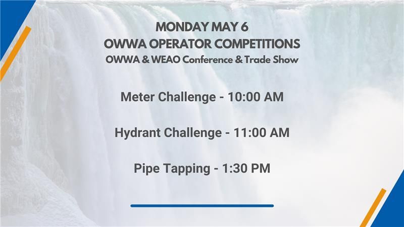 Ontario Water Works Association on LinkedIn: #water24 Ontario Water Works Association on LinkedIn: #water24