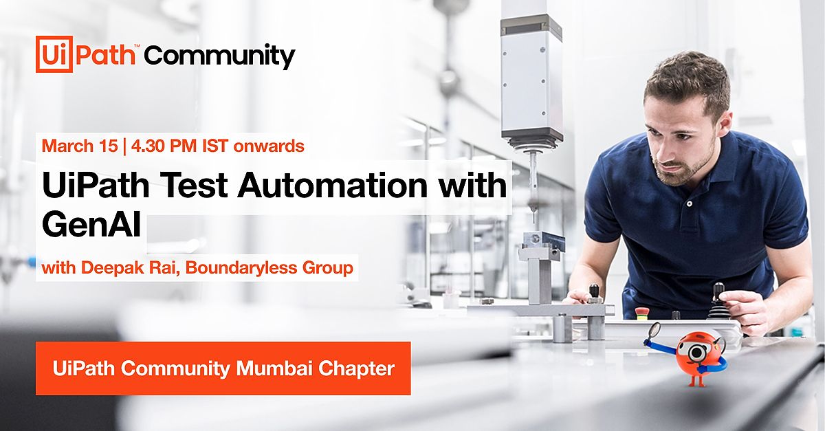 Deepak Rai on LinkedIn: #testing #ai #uipath #testingautomation # ... Deepak Rai on LinkedIn: #testing #ai #uipath #testingautomation # ...