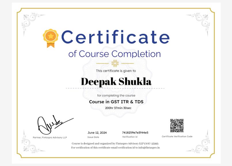 Deepak Shukla on LinkedIn: I am thrilled to share that I have completed ... Deepak Shukla on LinkedIn: I am thrilled to share that I have completed ...