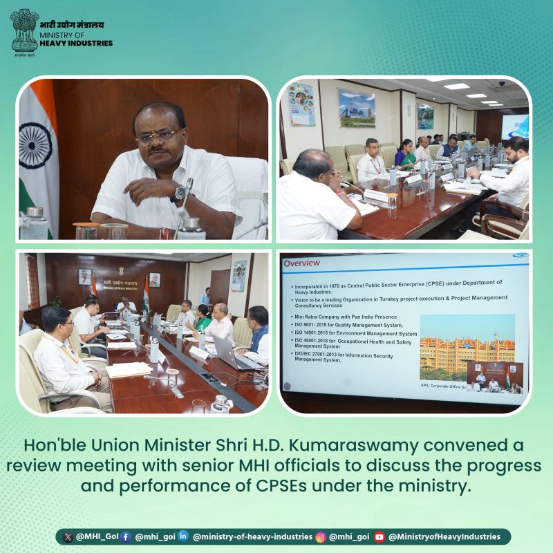 Ministry Of Heavy Industries on LinkedIn: #mhi #cpses #progress Ministry Of Heavy Industries on LinkedIn: #mhi #cpses #progress