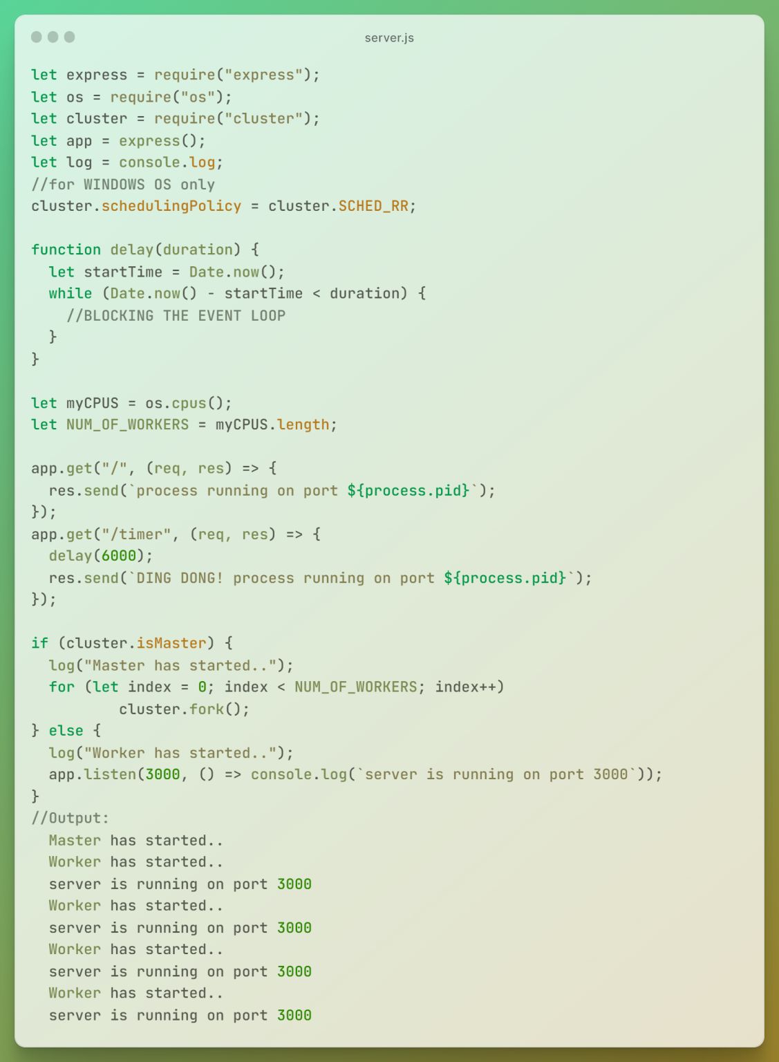 Tasnimul Bin Moshiur on LinkedIn: Cluster Module In NodeJS. Normally ... Tasnimul Bin Moshiur on LinkedIn: Cluster Module In NodeJS. Normally ...