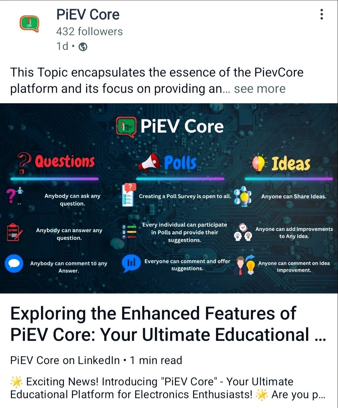 PiEV Core on LinkedIn: #pievcore PiEV Core on LinkedIn: #pievcore