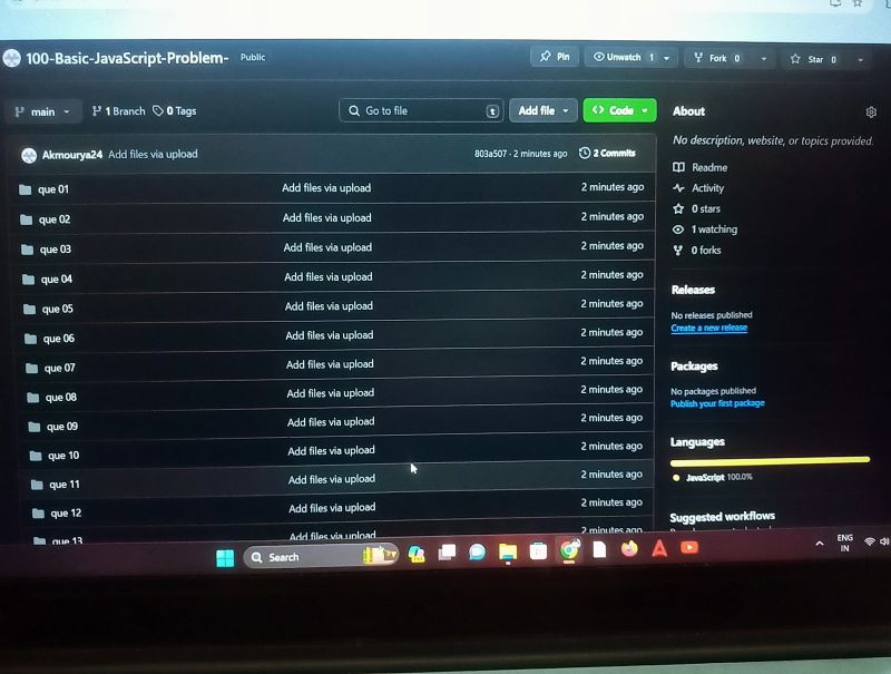 Alok Mourya on LinkedIn: #coding #javascript #github Alok Mourya on LinkedIn: #coding #javascript #github