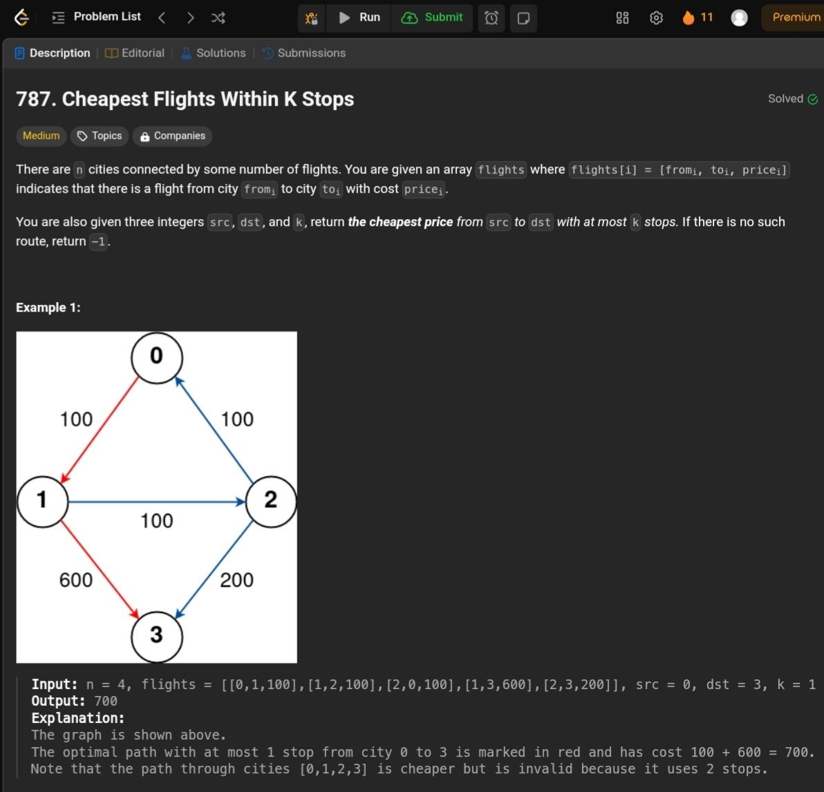 Mahindra Roshan on LinkedIn: Streak 11 of solving leetcode: Today's ... Mahindra Roshan on LinkedIn: Streak 11 of solving leetcode: Today's ...