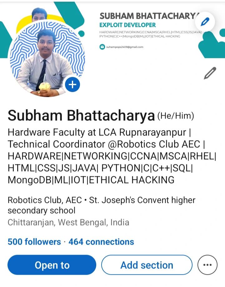 Subham Bhattacharya on LinkedIn: #linkedincommunity #milestonecelebration Subham Bhattacharya on LinkedIn: #linkedincommunity #milestonecelebration