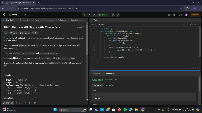 Suman S on LinkedIn: #leetcode #codingchallenge Suman S on LinkedIn: #leetcode #codingchallenge