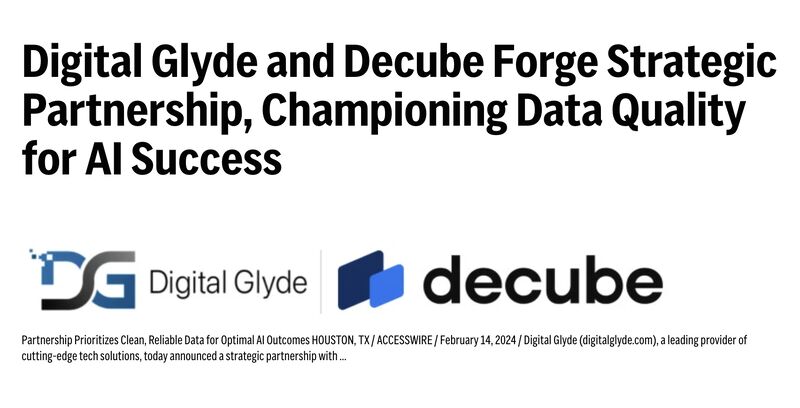 Decube on LinkedIn: We 🧡 our partners! Building trust in data is a ... Decube on LinkedIn: We 🧡 our partners! Building trust in data is a ...