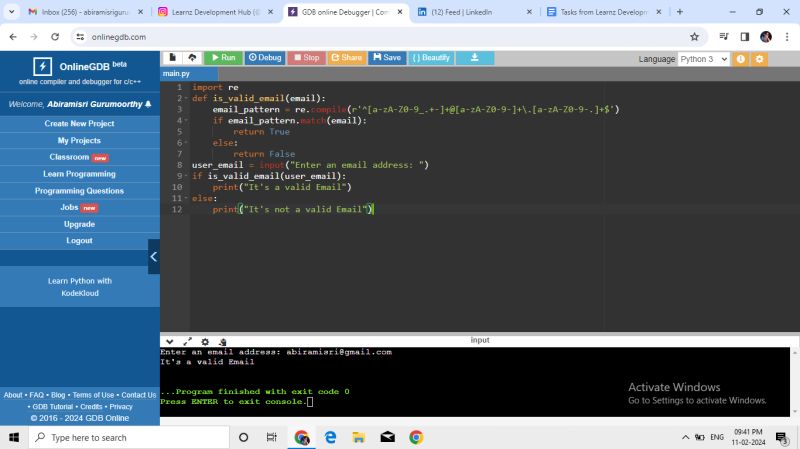 Abiramisri Gurumoorthy on LinkedIn: #codingchallenge #day38 #python Abiramisri Gurumoorthy on LinkedIn: #codingchallenge #day38 #python