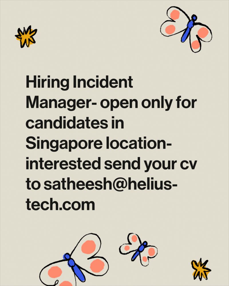Satheesh Selvam on LinkedIn: #hiring Satheesh Selvam on LinkedIn: #hiring