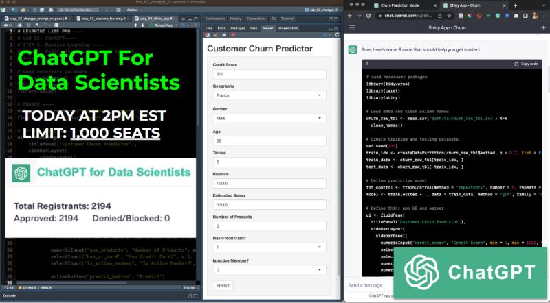 🔥 Matt Dancho 🔥 on LinkedIn: #chatgpt #datascience #livedemo 🔥 Matt Dancho 🔥 on LinkedIn: #chatgpt #datascience #livedemo