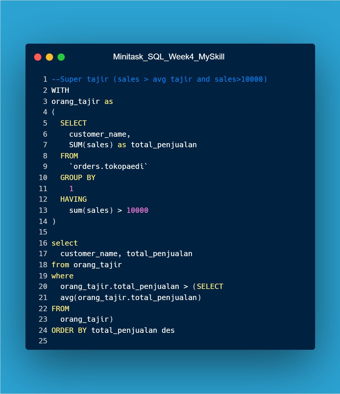 Benaya . on LinkedIn: #dataanalysis #sql #python #datavisualization # ... Benaya . on LinkedIn: #dataanalysis #sql #python #datavisualization # ...