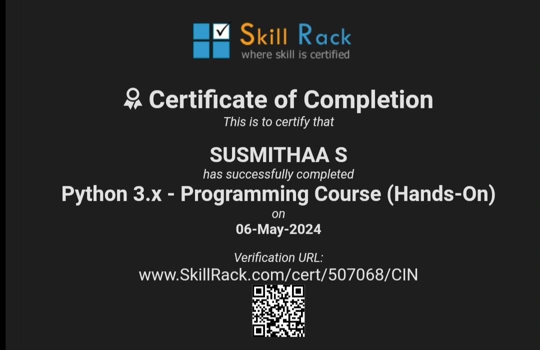 susmithaa sankar on LinkedIn: #webdevelopment #machinelearning #python ... susmithaa sankar on LinkedIn: #webdevelopment #machinelearning #python ...