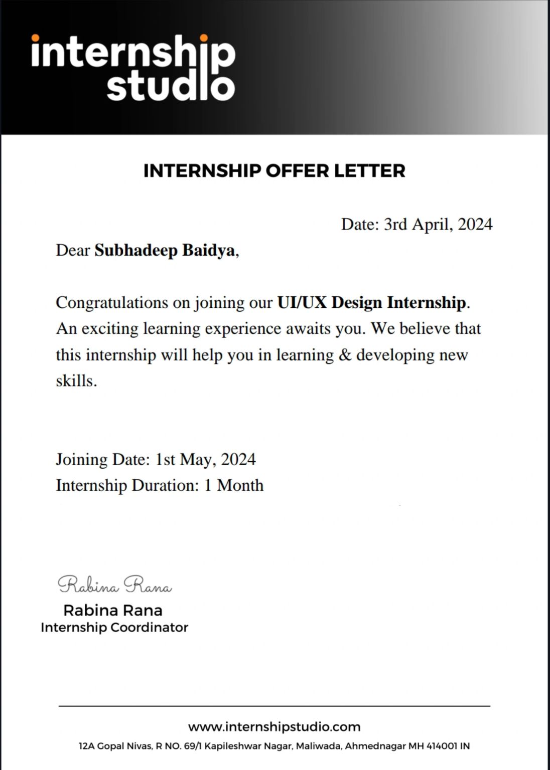 SUBHADEEP BAIDYA on LinkedIn: #uiux #summerinternship SUBHADEEP BAIDYA on LinkedIn: #uiux #summerinternship