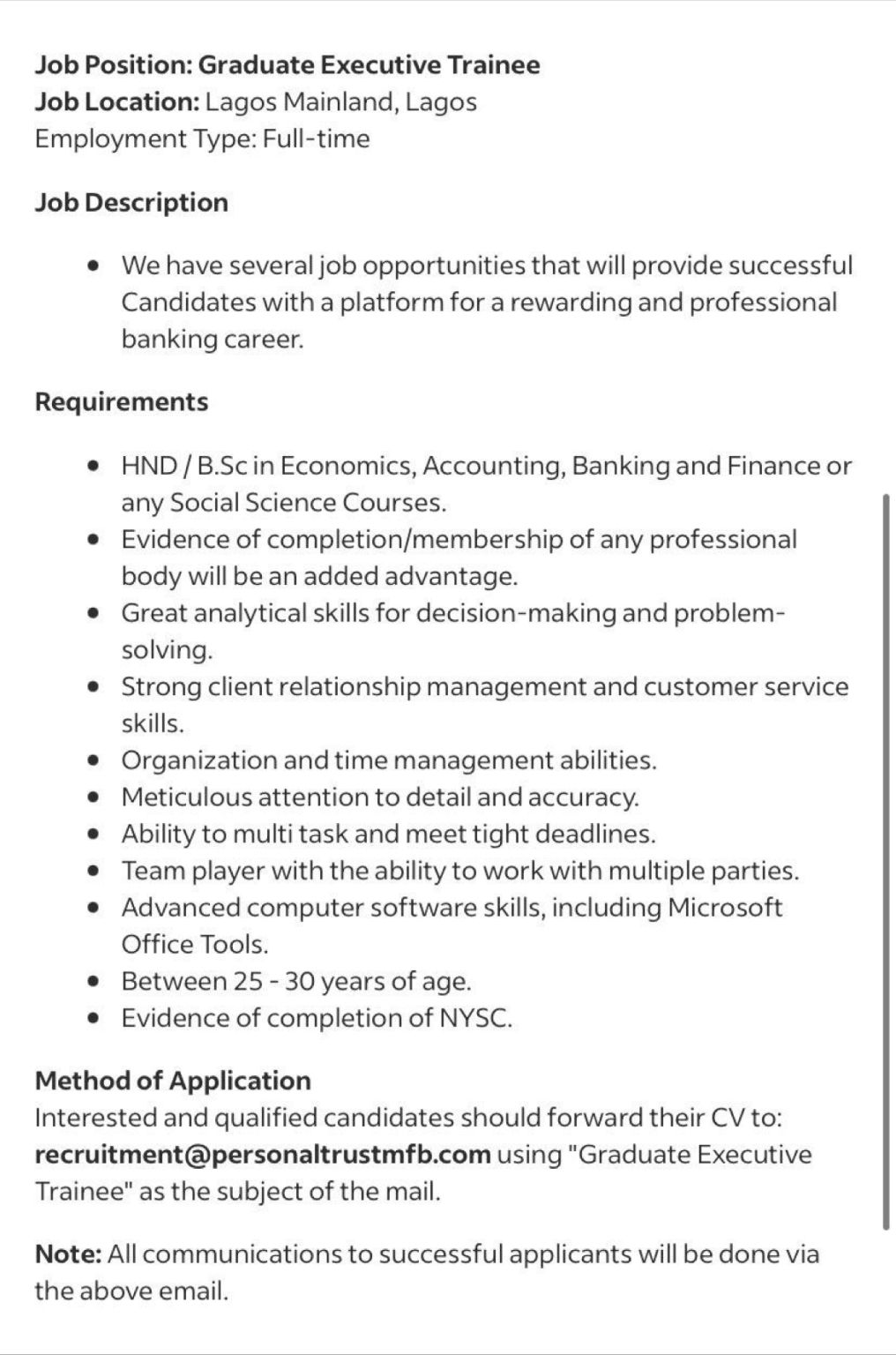 Bamise Egbewole posted on LinkedIn Bamise Egbewole posted on LinkedIn
