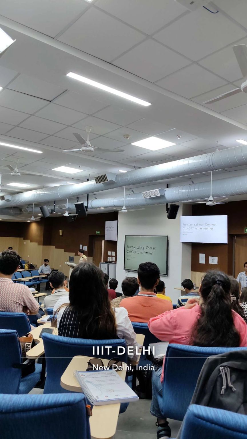 Om Agarwal on LinkedIn: Just wrapped up an amazing day at IIIT Delhi ... Om Agarwal on LinkedIn: Just wrapped up an amazing day at IIIT Delhi ...