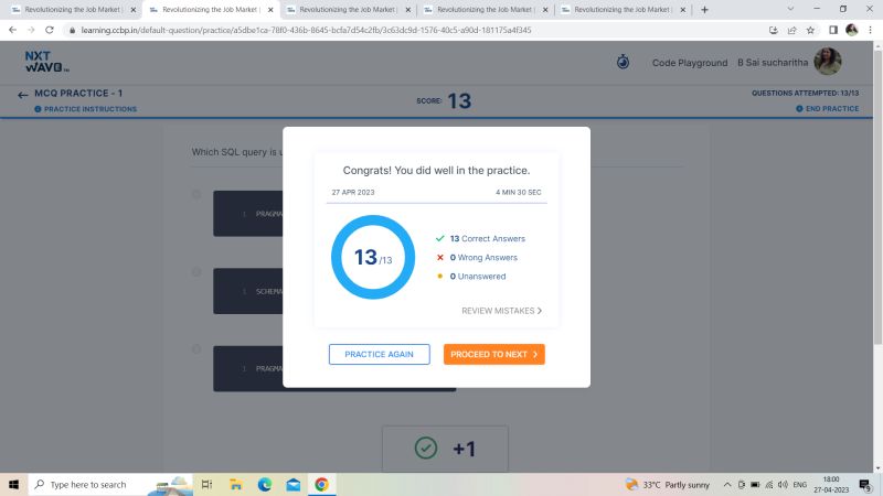 Sucharitha Nitin on LinkedIn: #day14 #mysql #sqlite #nxtwave #ccbp ... Sucharitha Nitin on LinkedIn: #day14 #mysql #sqlite #nxtwave #ccbp ...