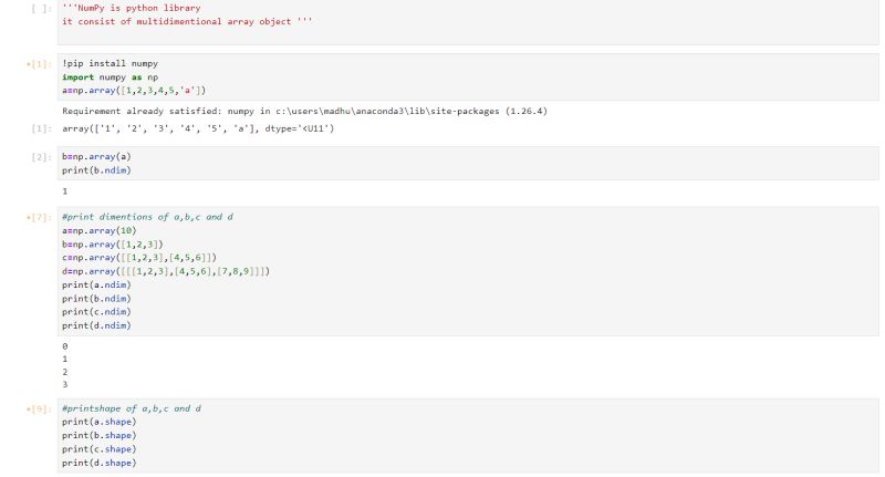 swamy Pilla on LinkedIn: #numpy #pythonprogramming #pythoncoding #task swamy Pilla on LinkedIn: #numpy #pythonprogramming #pythoncoding #task
