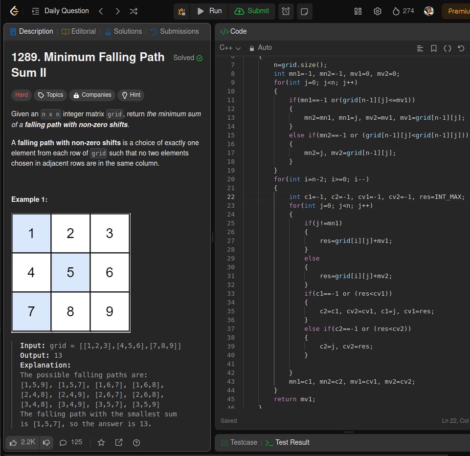 Ahmadul Hasan on LinkedIn: #leetcode #dynamicprogramming Ahmadul Hasan on LinkedIn: #leetcode #dynamicprogramming