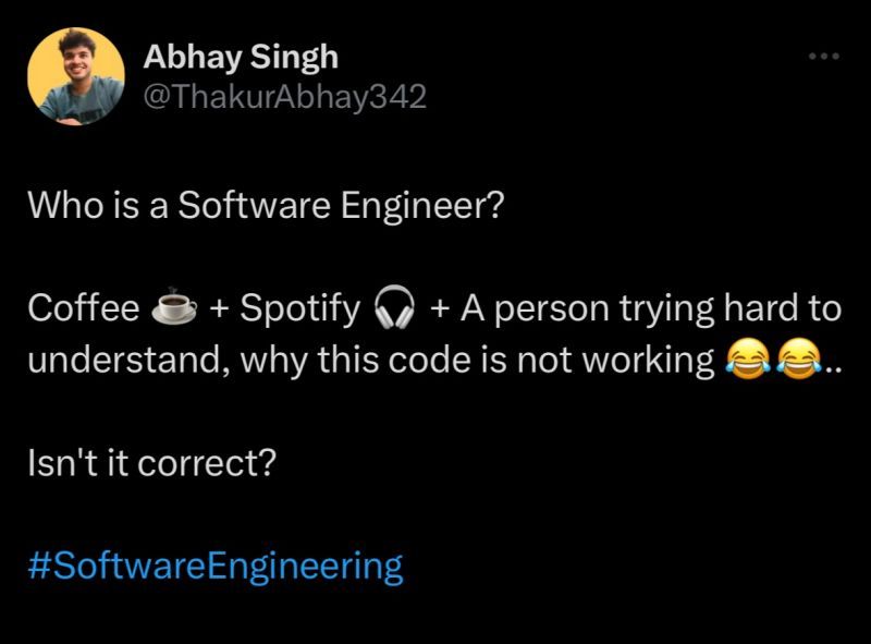 Harsh Gupta on LinkedIn: #softwareengineering #programming #coding # ... Harsh Gupta on LinkedIn: #softwareengineering #programming #coding # ...