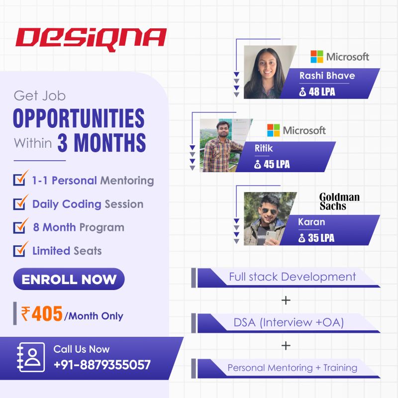 Desi QnA on LinkedIn: #coding #dsa #dev #oa #mentoring Desi QnA on LinkedIn: #coding #dsa #dev #oa #mentoring
