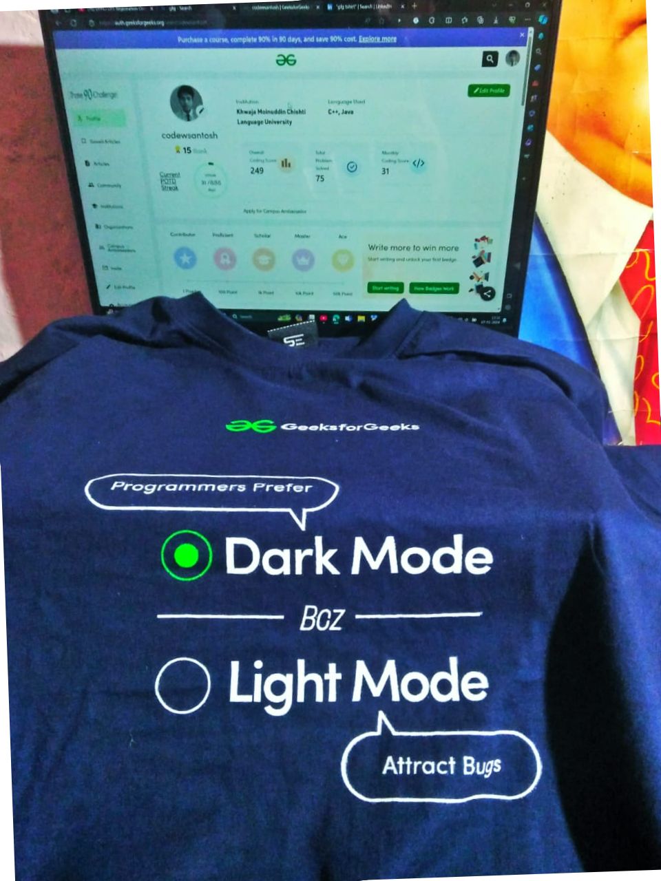 SANTOSH KUMAR on LinkedIn: #connections #gfg #dsa #dsacoding # ... SANTOSH KUMAR on LinkedIn: #connections #gfg #dsa #dsacoding # ...