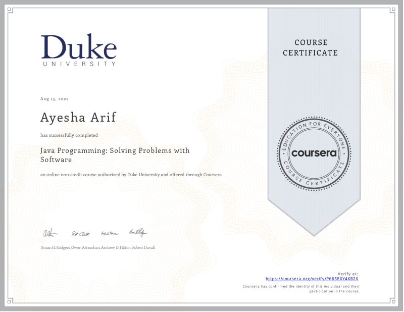 Ayesha Arif on LinkedIn: #javaprogramming #softwareengineering # ... Ayesha Arif on LinkedIn: #javaprogramming #softwareengineering # ...