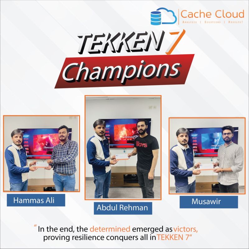 Cache Cloud INC on LinkedIn: #tekken7champs #gamingglory Cache Cloud INC on LinkedIn: #tekken7champs #gamingglory