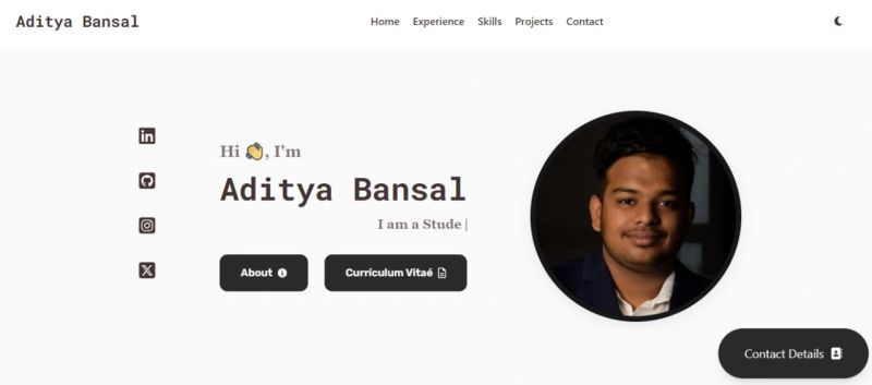 Aditya Bansal on LinkedIn: #webdevelopment #reactjs #nodejs #portfolio ... Aditya Bansal on LinkedIn: #webdevelopment #reactjs #nodejs #portfolio ...