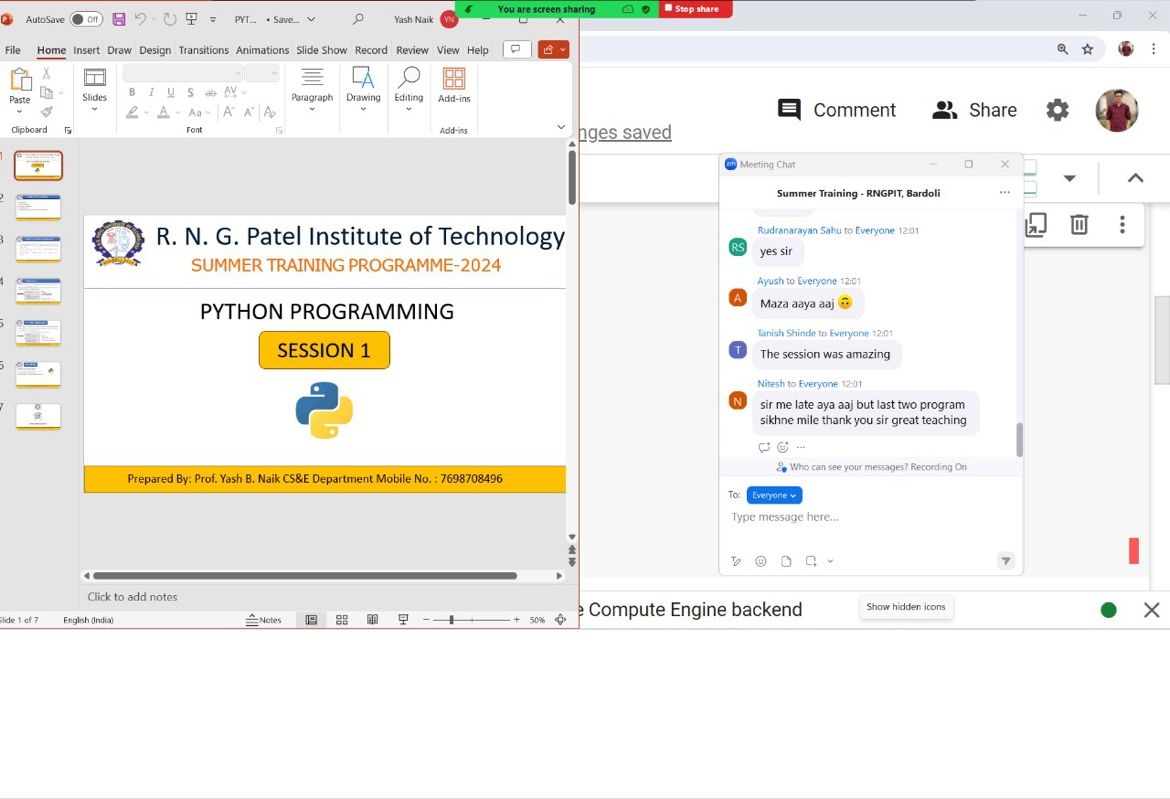 Yash Naik on LinkedIn: #python #programming #expert #webinar Yash Naik on LinkedIn: #python #programming #expert #webinar