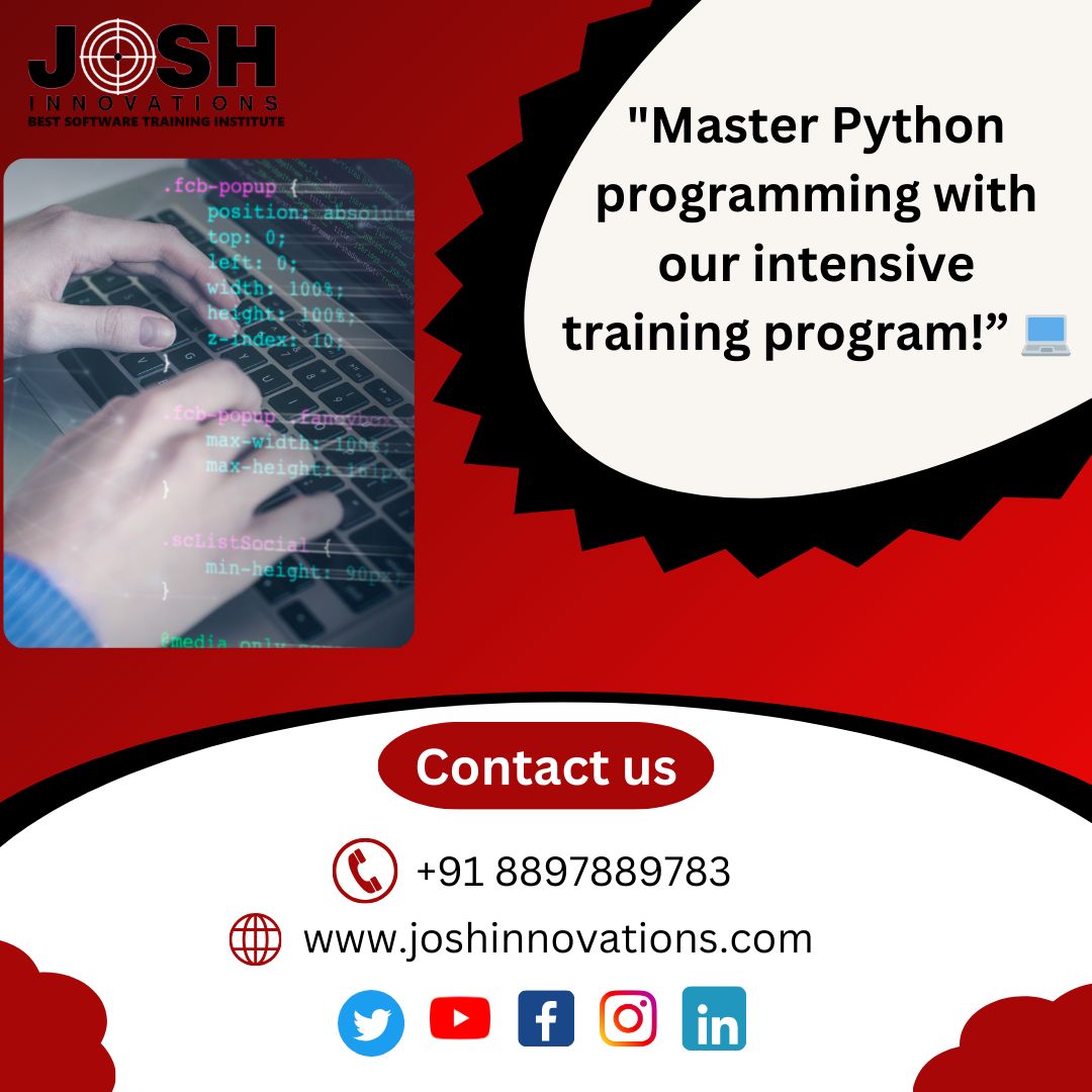 Josh Innovations : Python Training Institute | Full Stack Web ... Josh Innovations : Python Training Institute | Full Stack Web ...