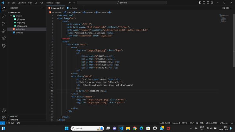 Aliza Sayyad on LinkedIn: #webdevelopment #html #css #portfolio # ... Aliza Sayyad on LinkedIn: #webdevelopment #html #css #portfolio # ...